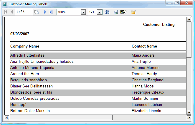 Function Reference - Stonefield Query