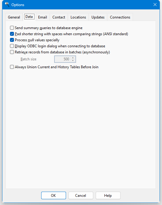 Configuring Stonefield Query - Stonefield Query
