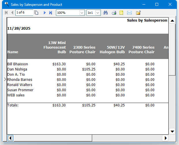 Creating a Cross-Tab Report - Stonefield Query