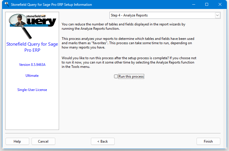 Setting up Stonefield Query - Stonefield Query