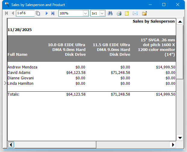 Creating a Cross-Tab Report - Stonefield Query