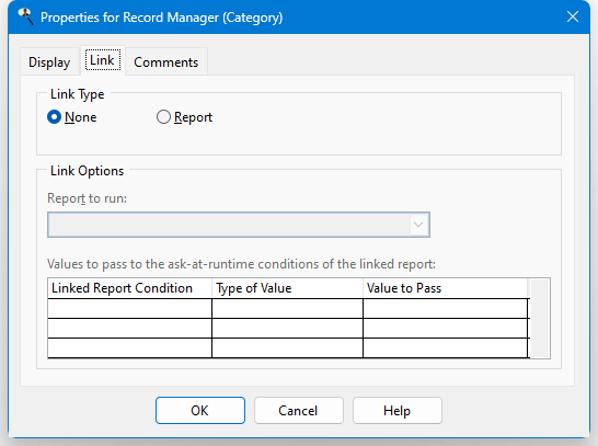 Field Properties (Chart Report) - Reporting4Act!